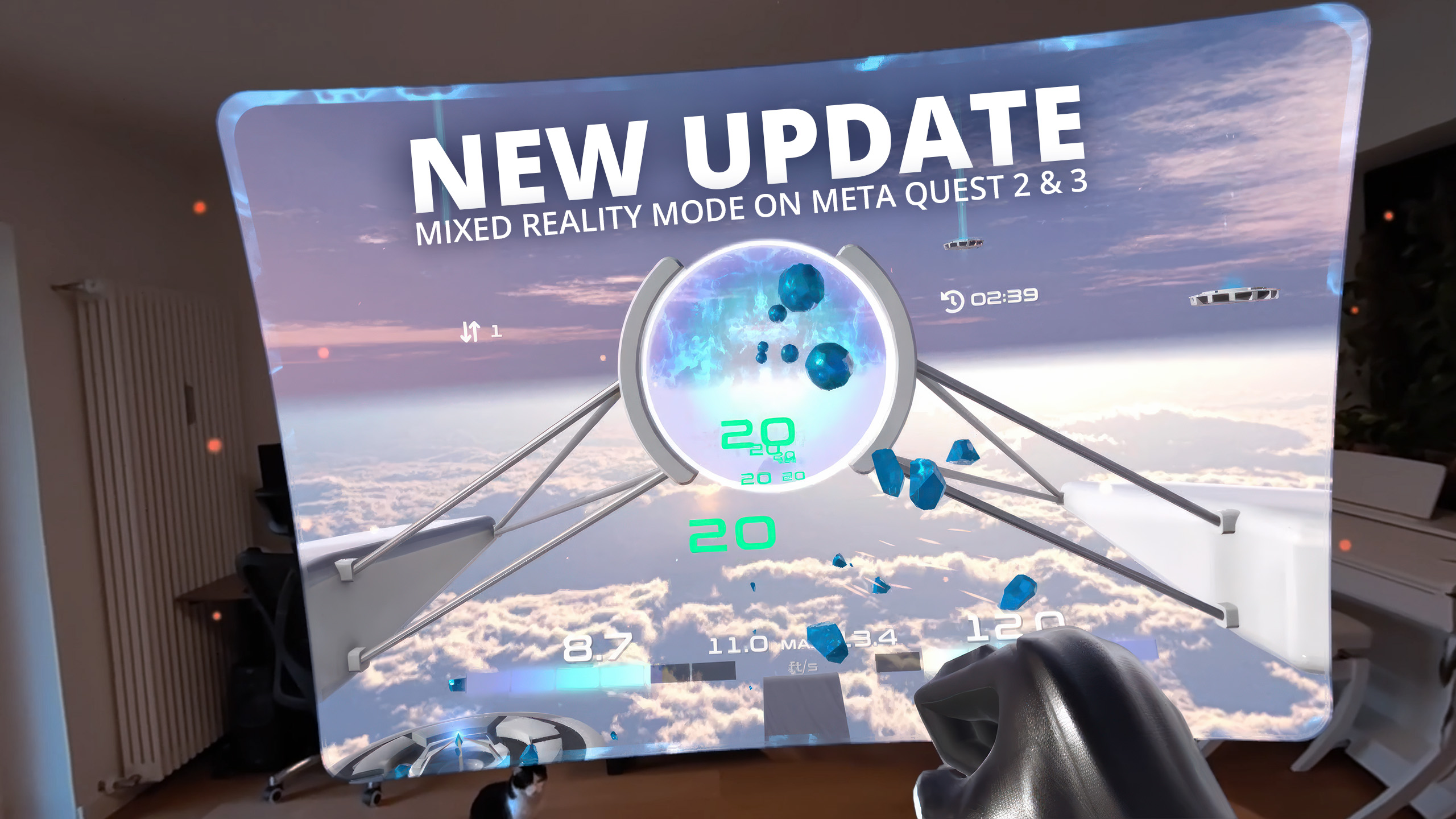 PowerBeatsVR – New Update: Mixed Reality Mode & Quest 3 Visual Boost
